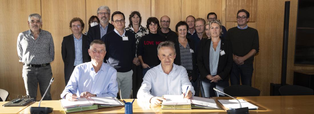 Faire face aux enjeux sanitaires et de santé globale : INRAE et l’Institut Pasteur renforcent ...
